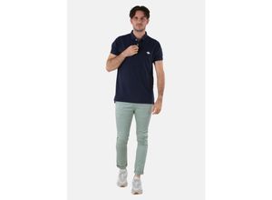 3616321120364 - DEELUXE Shirt Unifarbenes Kurzarm-T-Shirt PLAYING mit Polokragen und Knopfleiste in normaler Passform